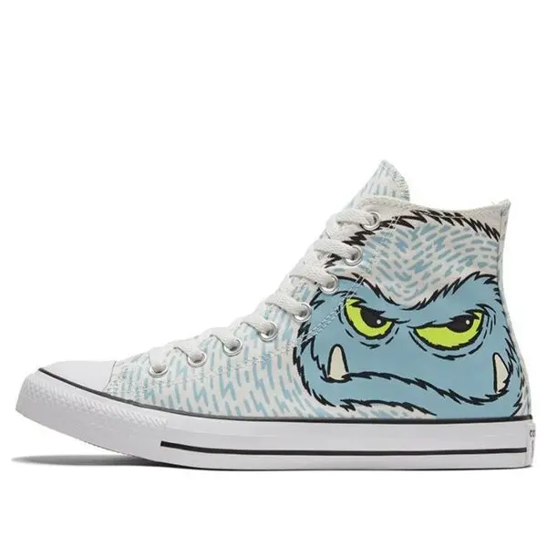 CONVERSE Chuck Taylor All Star High 'yeti Snowman' Sneakers - Blue/white