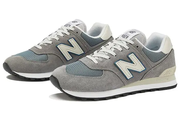 NEW BALANCE 574 Classic Sneakers - Dark Gray/blue/white