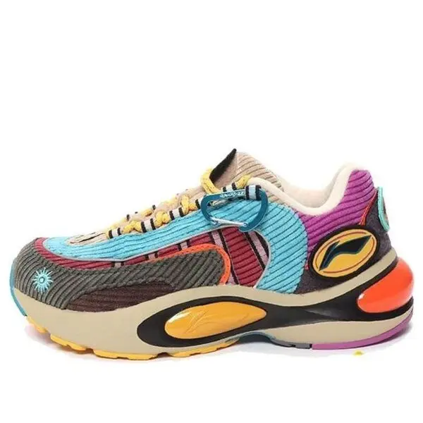 LI-NING New York Fashion Week" Vintage Corduroy Sneakers - Blue