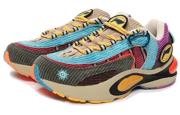 LI-NING New York Fashion Week" Vintage Corduroy Sneakers