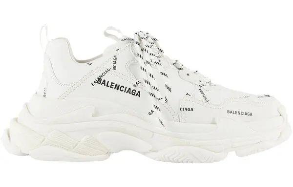 Balenciaga Triple S Allover Logo Sneakers