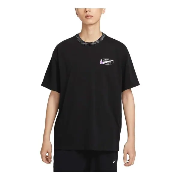 Nike Swoosh Graphic T-shirt Asia Sizing - Black