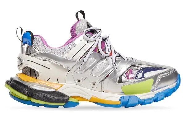 Balenciaga Track Sneaker - Metallic Multi