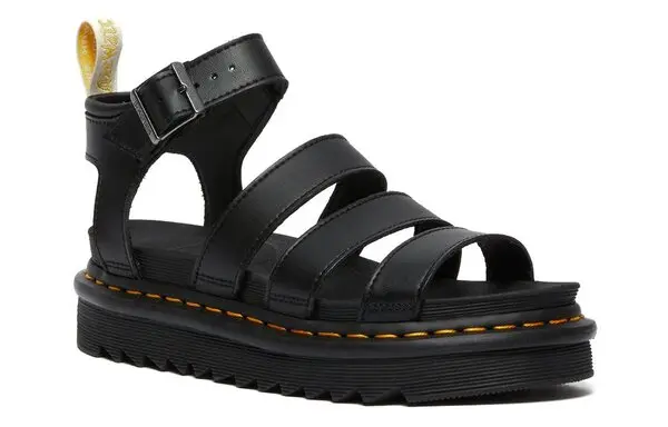 Dr. Martens Blaire Platform Sandals - Black