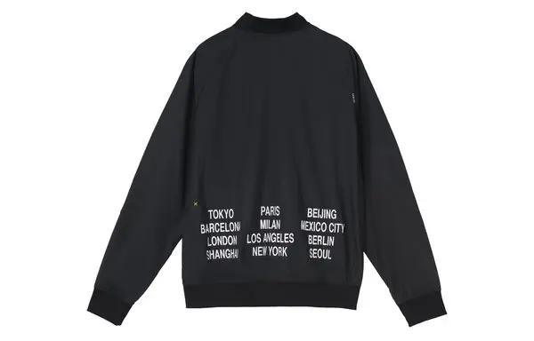 Nike Alphabet Logo Printing Woven Casual Jacket Da0648-010