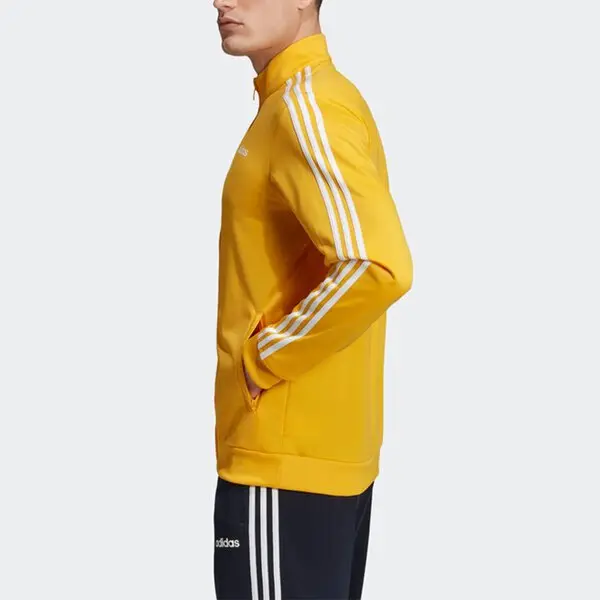 Adidas Track Jacket With Signature Stripes