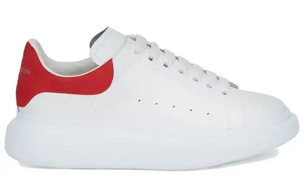 Alexander McQueen Oversized Sneaker - White/red