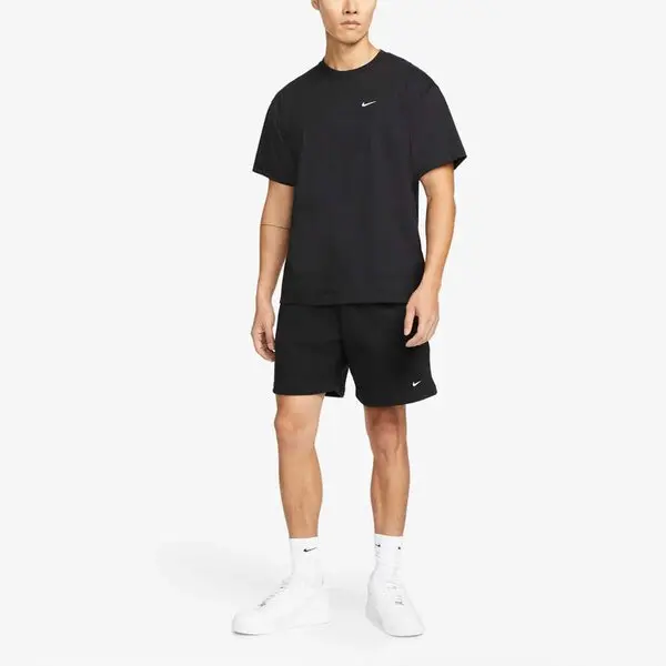 Nike Logo Straight Loose Casual Shorts - Multi-color