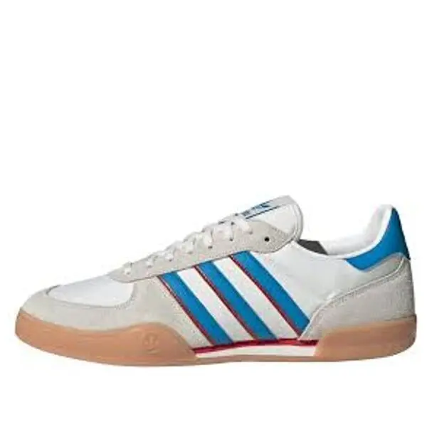 Adidas Originals Squash Indoor Sneakers - White/blue/tan