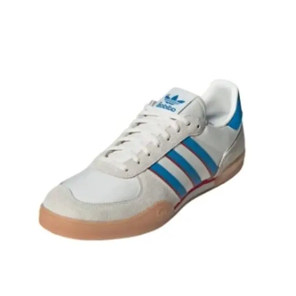 Adidas Originals Squash Indoor Sneakers - White/blue/tan