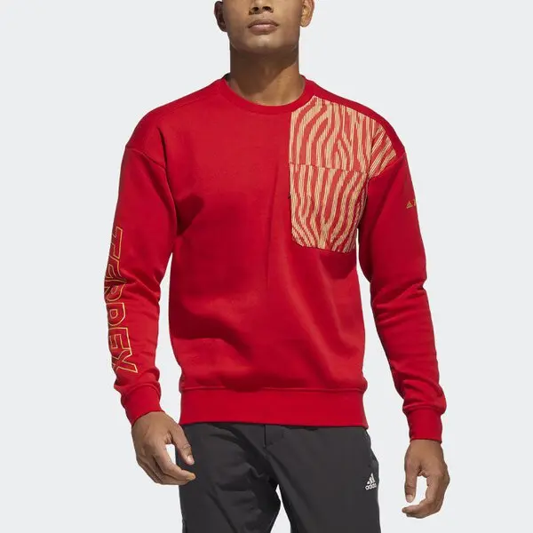 Adidas Printed Crewneck Pullover