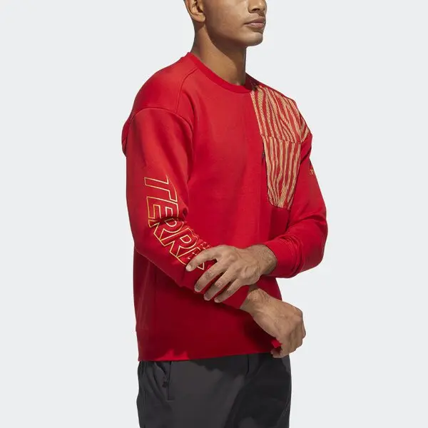 Adidas Printed Crewneck Pullover