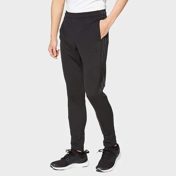 Adidas Sports 3-stripe Knitted Pants - Black