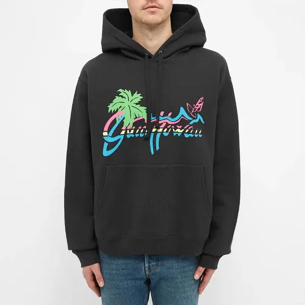 Gucci Hawaii Rainbow Print Hoodie