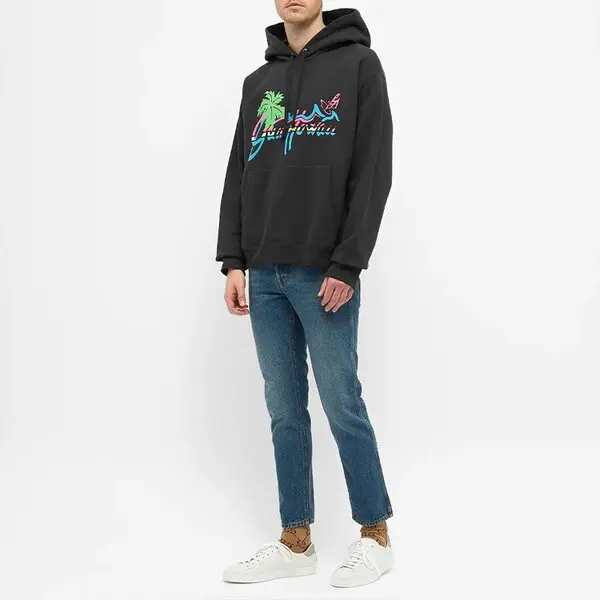 Gucci Hawaii Rainbow Print Hoodie
