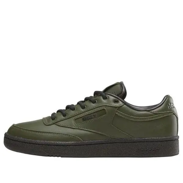 REEBOK X Obey Club C Sneakers - Green/black/red