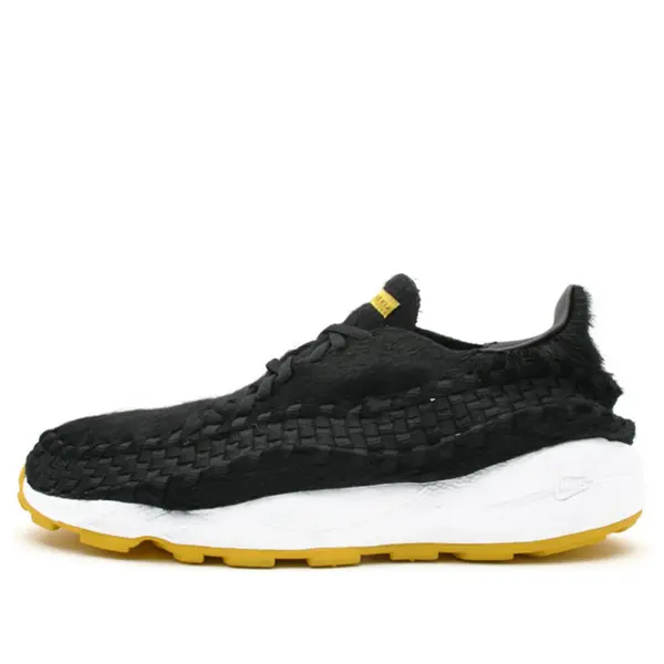 Nike Footscape Woven Sneakers - Black/black-varsity Maize