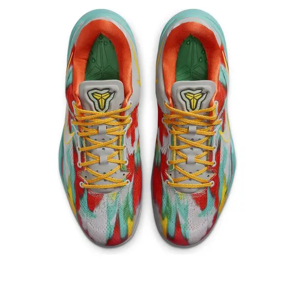 Nike Kobe Protro 'venice Beach' Sneakers - Stadium Grey/metallic Silver/tour Yellow