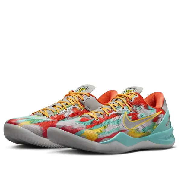 Nike Kobe Protro 'venice Beach' Sneakers - Stadium Grey/metallic Silver/tour Yellow
