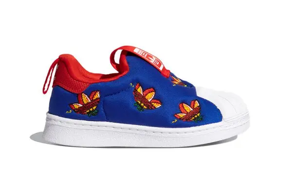 Adidas Originals Superstar 360 Slip-on Sneakers - Blue/white/red