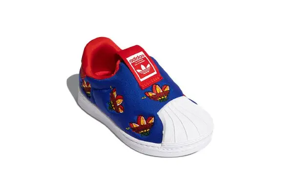 Adidas Originals Superstar 360 Slip-on Sneakers - Blue/white/red