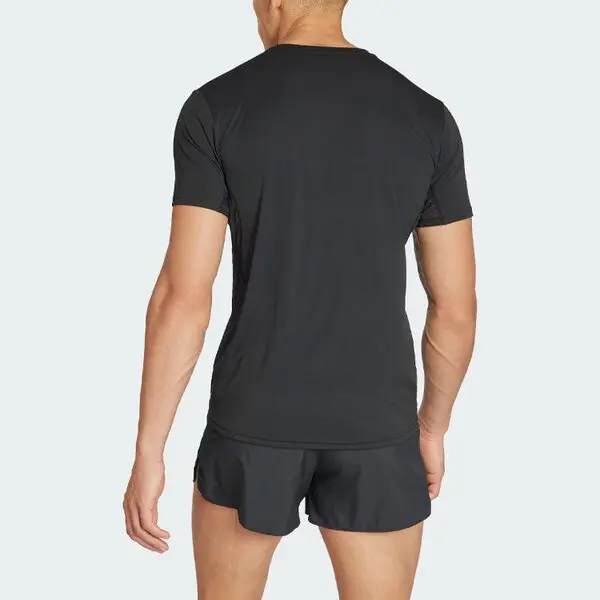 Adidas Adizero Essentials Running T-shirt - Black