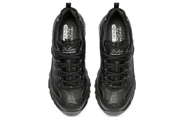 Sketchers D'lites 'fresh Start Pure Sneakers - Black
