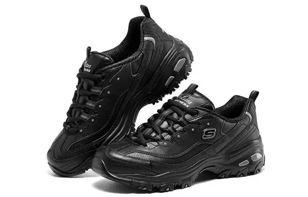 Sketchers D'lites 'fresh Start Pure Sneakers - Black