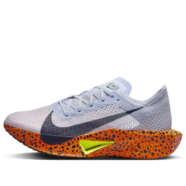 Nike Zoomx Vaporfly Next% 3 Athletic Sneakers - White/orange