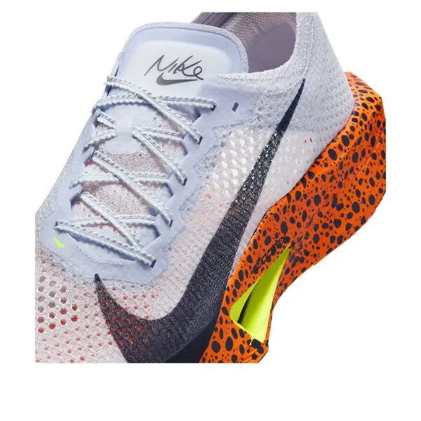 Nike Zoomx Vaporfly Next% 3 Athletic Sneakers - White/orange