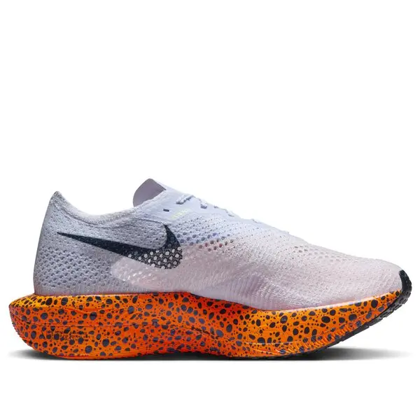Nike Zoomx Vaporfly Next% 3 Athletic Sneakers - White/orange