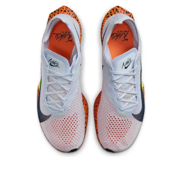Nike Zoomx Vaporfly Next% 3 Athletic Sneakers - White/orange