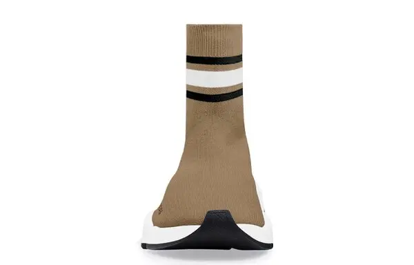 Balenciaga Speed 2.0 Sneakers - Tan/white/black