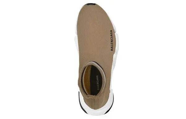 Balenciaga Speed 2.0 Sneakers - Tan/white/black