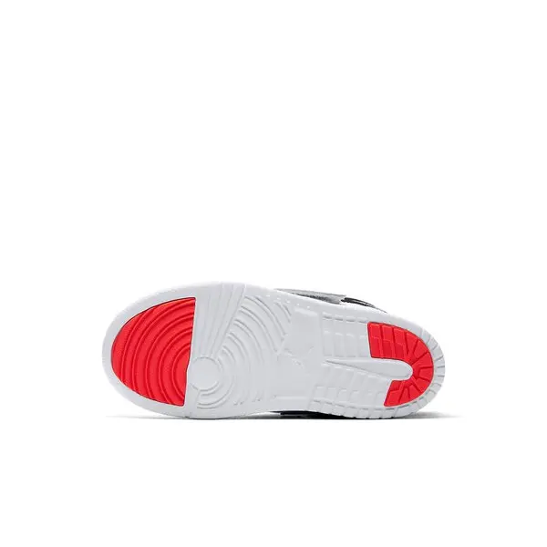 JORDAN Sky 1 High Top Sneakers - White/black/redred