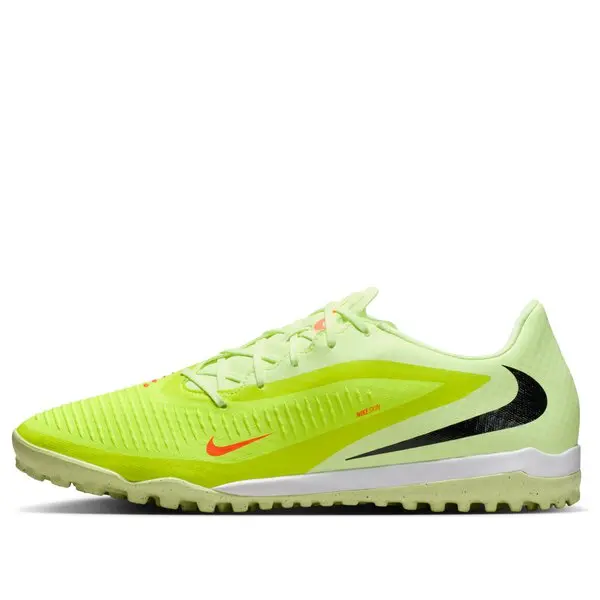 Nike Phantom Low Academy Tf "max Voltage Pack" Soccer Cleats - Hyper Crimson/limelight/black