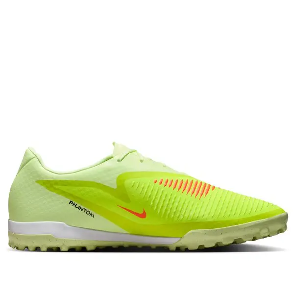 Nike Phantom Low Academy Tf "max Voltage Pack" Soccer Cleats - Hyper Crimson/limelight/black
