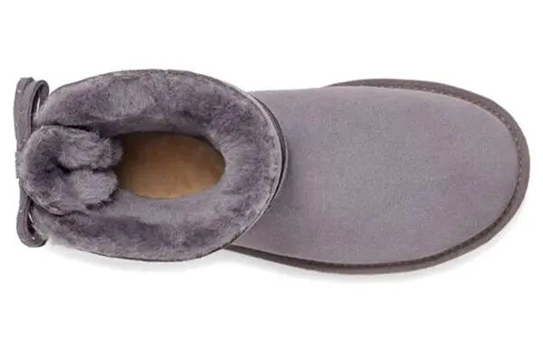 UGG Mini Bailey Bling Bow Boots - Purplegray