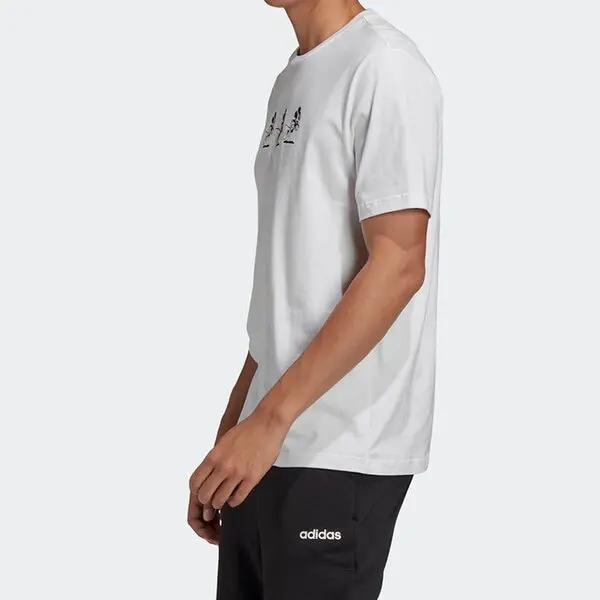 Adidas Mickey Pattern Short Sleeve Tee