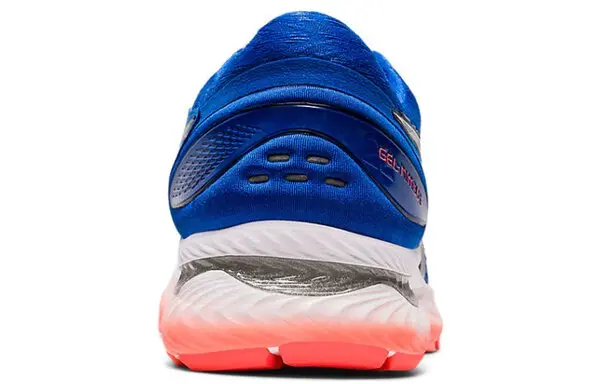 Asics Gel-nimbus 22 Athletic Sneakers - Silver/blue/pink