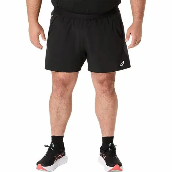 Asics Road 5-inch Performance Shorts - Performance Black/graphite Grey