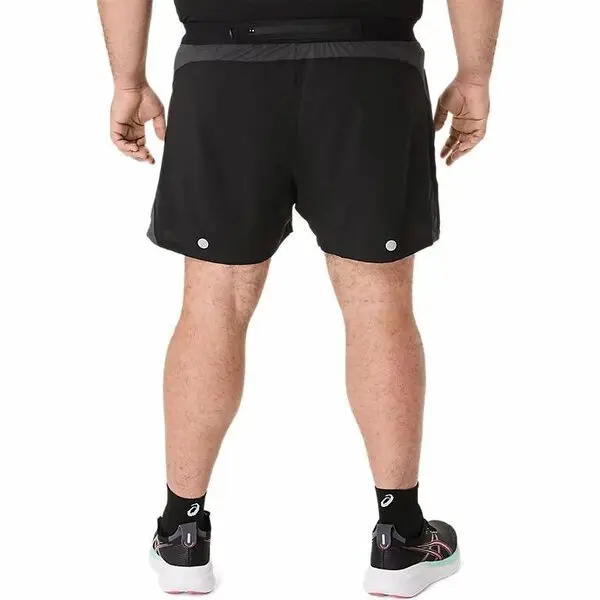 Asics Road 5-inch Performance Shorts - Performance Black/graphite Grey
