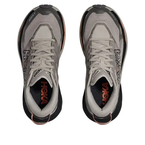 Hoka One One Mafate Athletic Sneakers - Putty/black