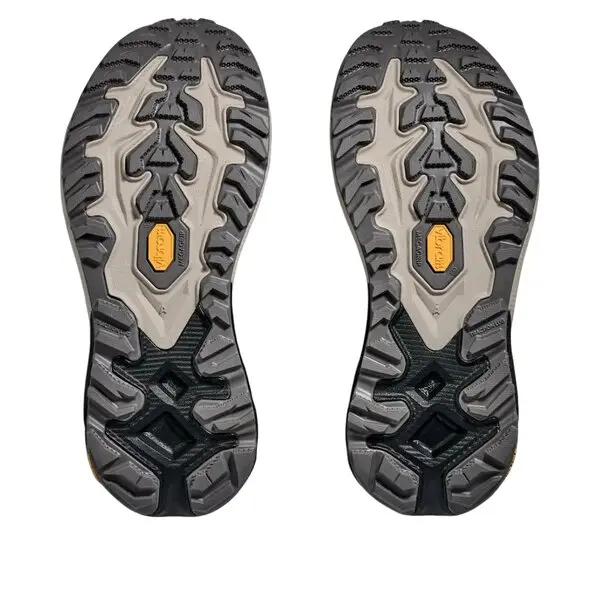 Hoka One One Mafate Athletic Sneakers - Putty/black