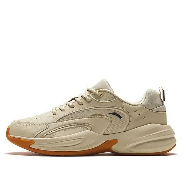 ANTA Ace Lace Up Sneakers - Tan