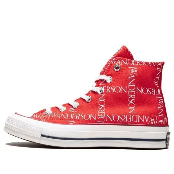 CONVERSE J.w. Anderson X Chuck 70 High Top "grid - Red
