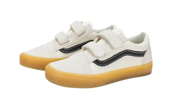 VANS Old Skool V Sneakers - Beige/black