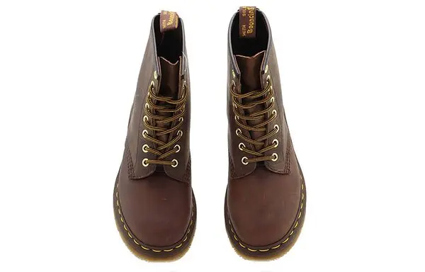 Dr. Martens 1460 Aztec Crazyhorse Lace Up Boots - Brown