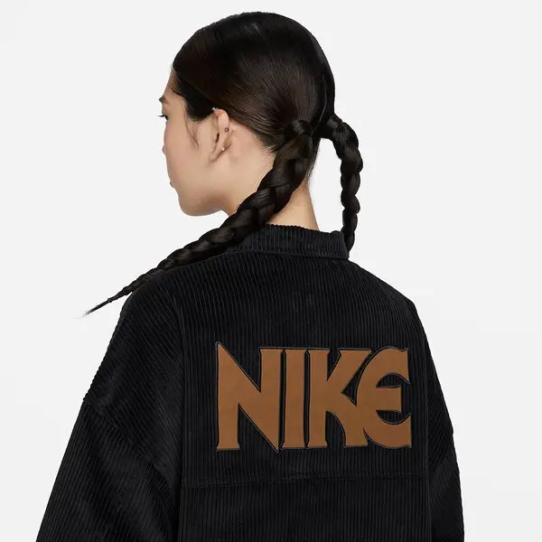 Nike Corduroy Jacket - Black