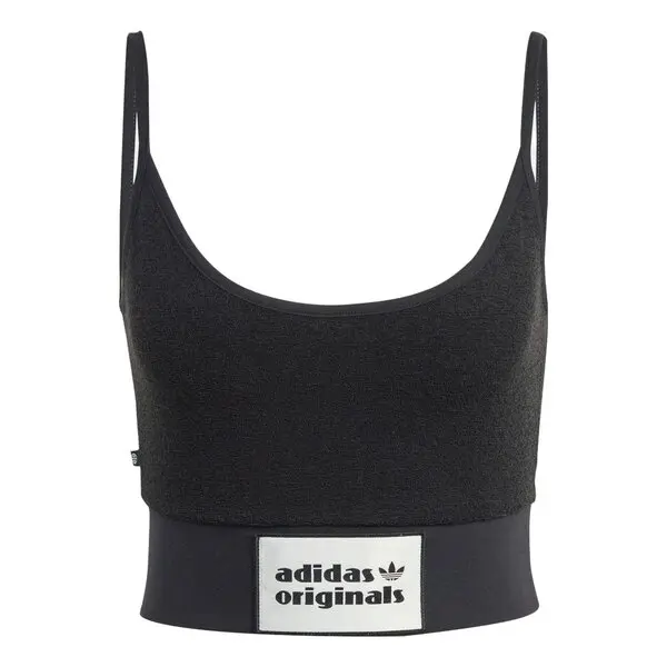 Adidas Originals Towel Bra Top Cropped - Black